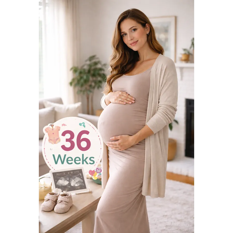 Week 36 of Pregnancy: Baby Development, Symptoms